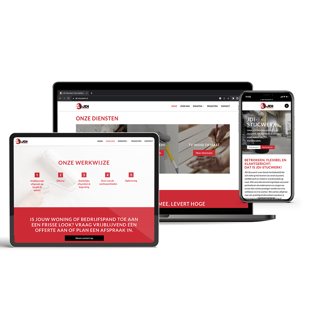 Brand case | JDI-Stucwerk | Brand for Life